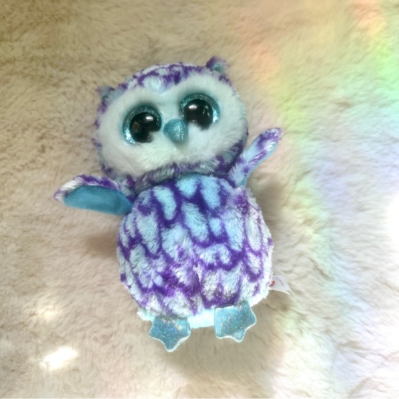 Ty | Toys | Ty Beanie Boo Oscar The Owl Small Stuffed Animal | Poshmark